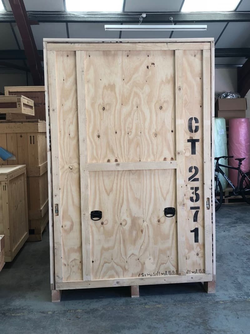 Self Storage Container - 8 Cubic Metre Wooden Storage Box